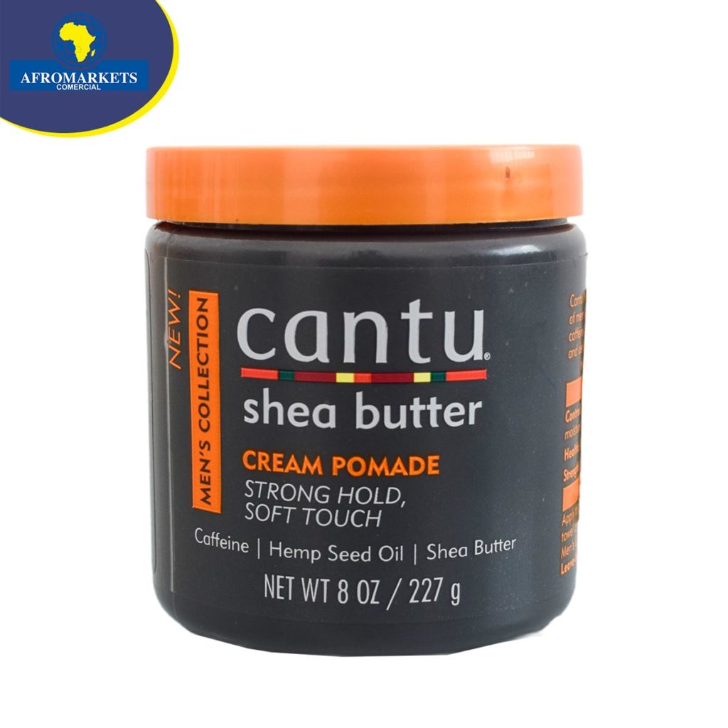 Cantu Shea Butter Men's Collection Cream Pomade, 8 Ounce - Afromarkets