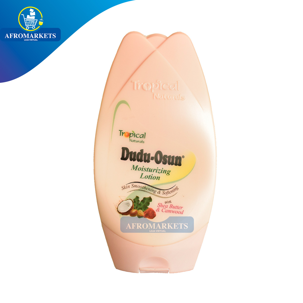 Dudu Osun Loção hidratante com Manteiga de Karité & Camwood - 400ml ...